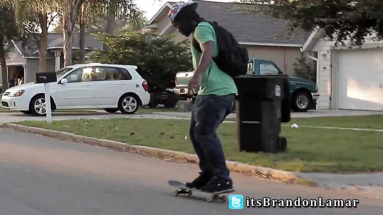 Brandon Lamar- FIRST TRICK FRIDAYS ep.1 (Skate Video) - YouTube