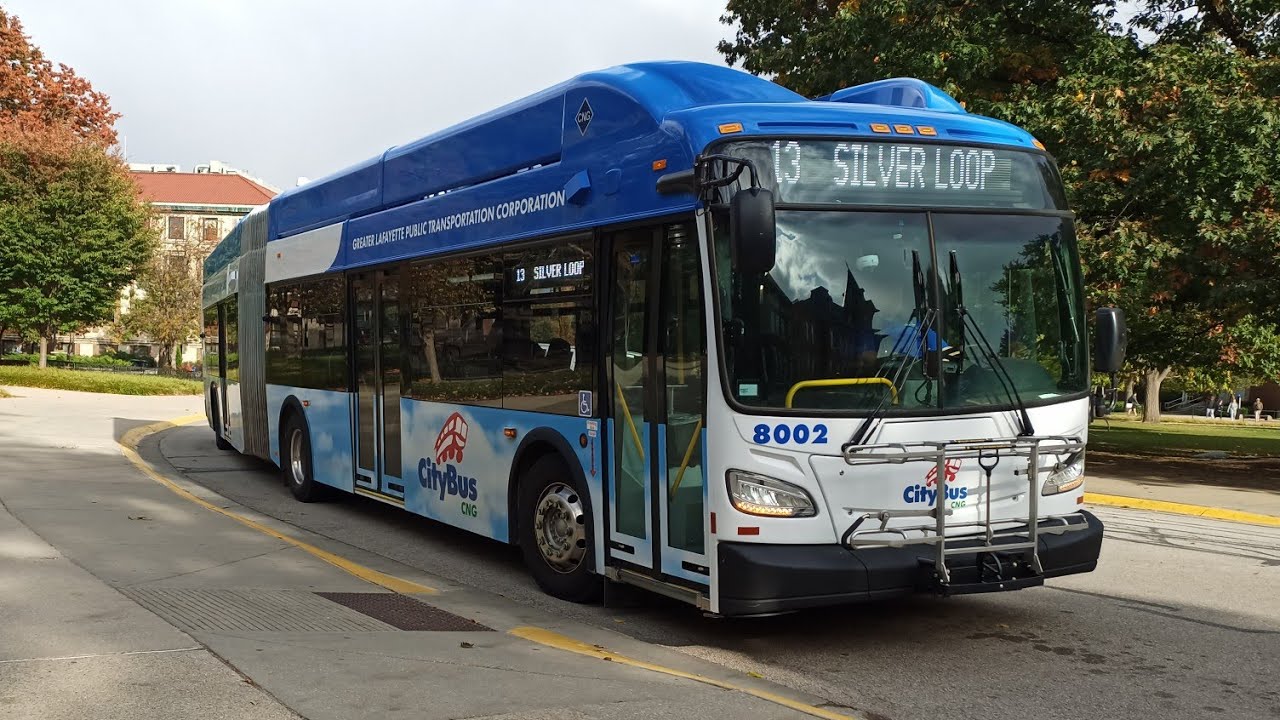 Ride On CityBus 2021 New Flyer XN60 8002 On Rt 13 Silver Loop (Full ...