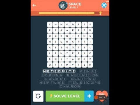 Wordbrain 2 Space Answers - YouTube