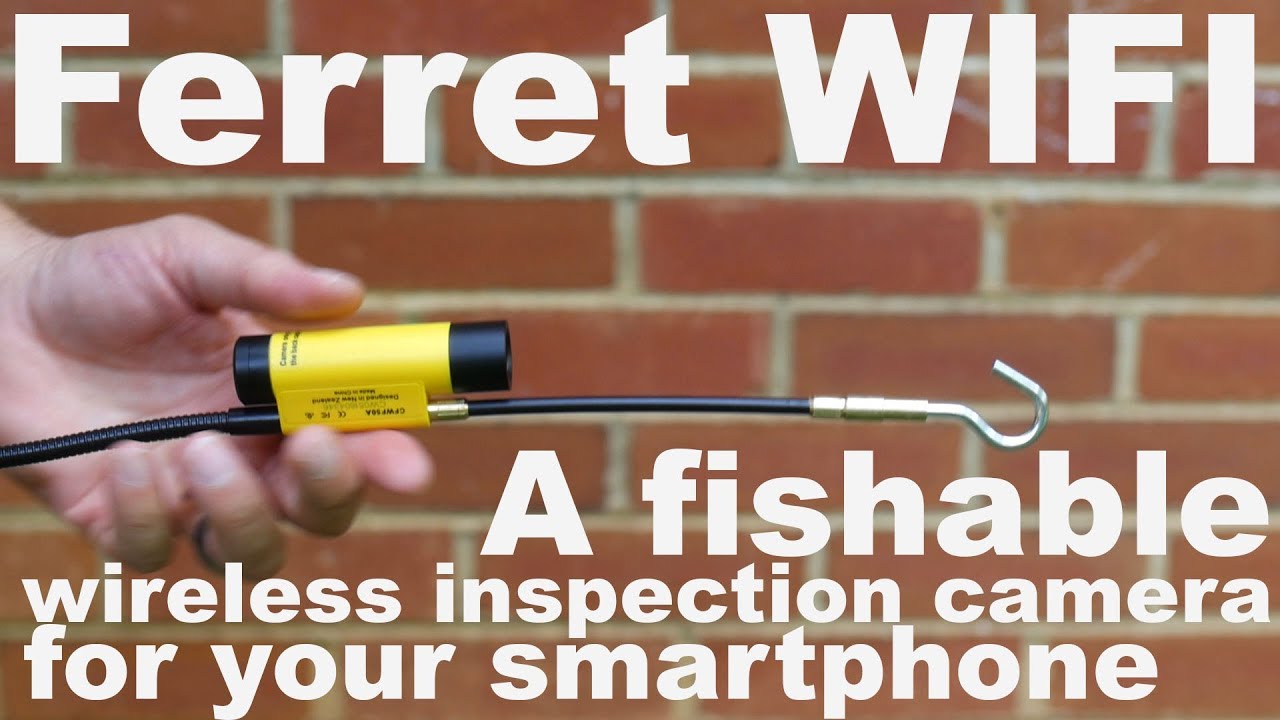 Ferret Wifi Demonstration Video. A fishable inspection camera for your ...
