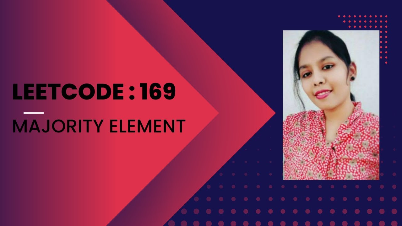 Leetcode 169 Majority Element Codewithanusha Youtube 8537