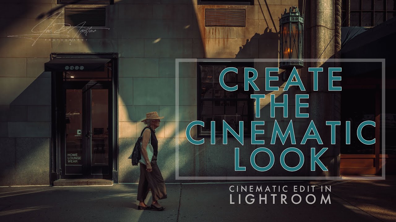 Creating the Cinematic Look in Lightroom - YouTube
