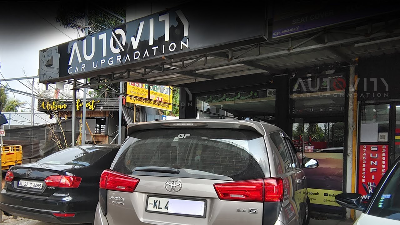 TOYOTA INNOVA CRYSTA MODIFICATION KERALA | INNOVA CRYSTA PROJECTOR ...