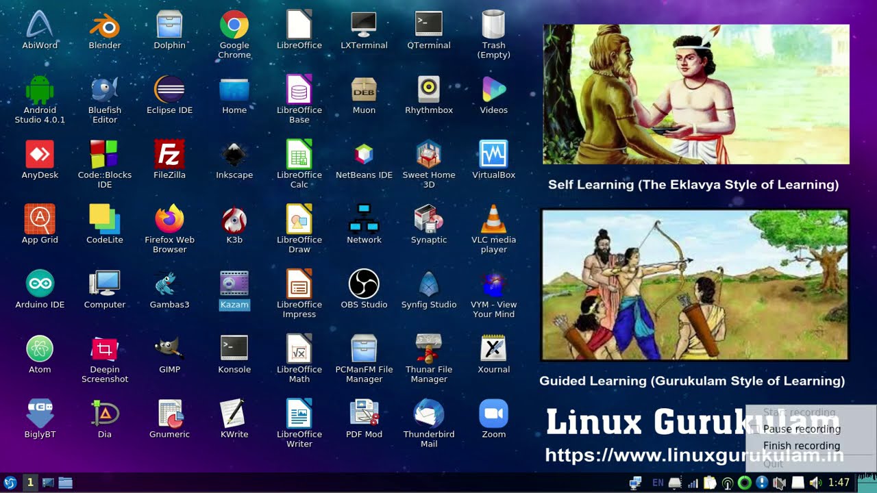 LUbuntu 20.04 Linux Desktop (using LXQt) - YouTube