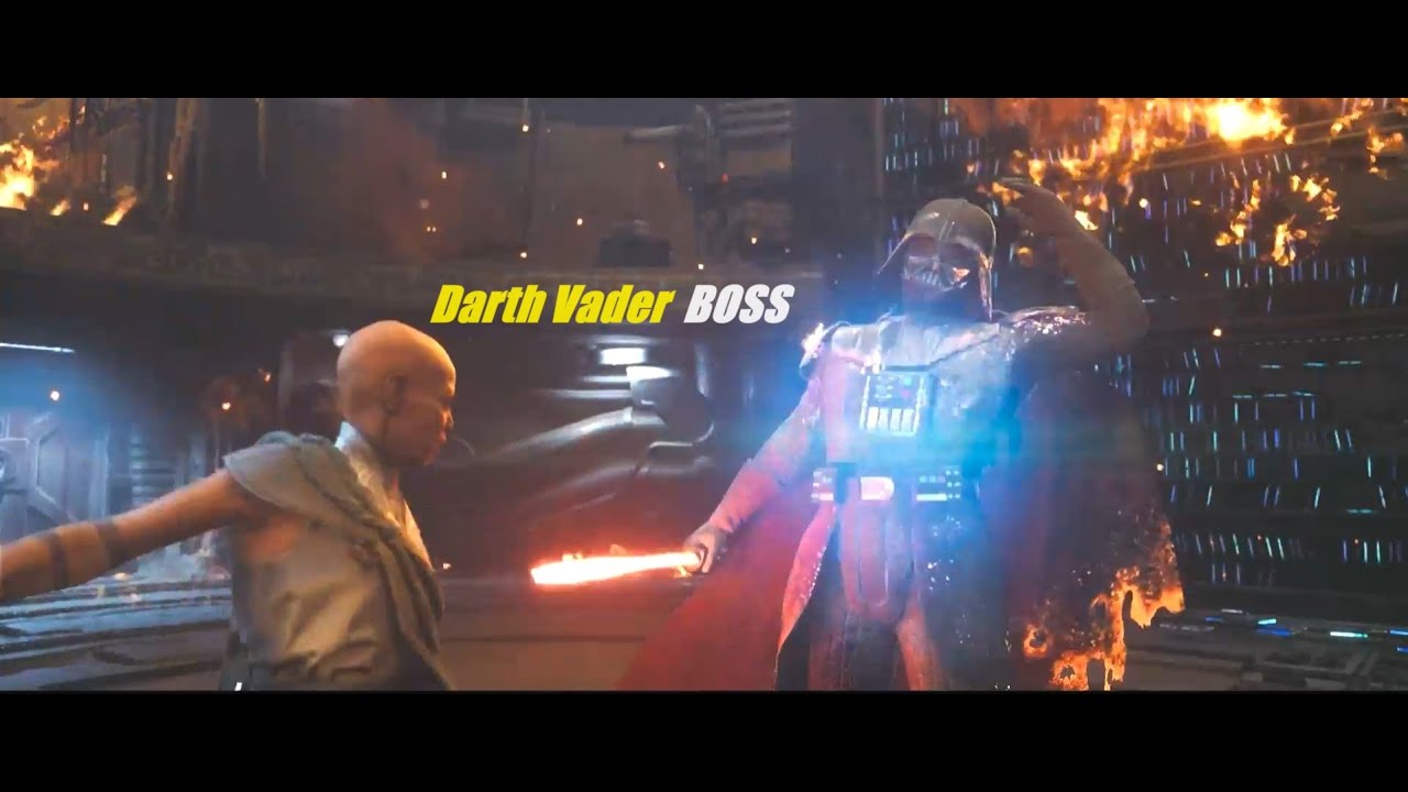 STAR WARS Jedi Survivor Darth Vader boss fight - YouTube