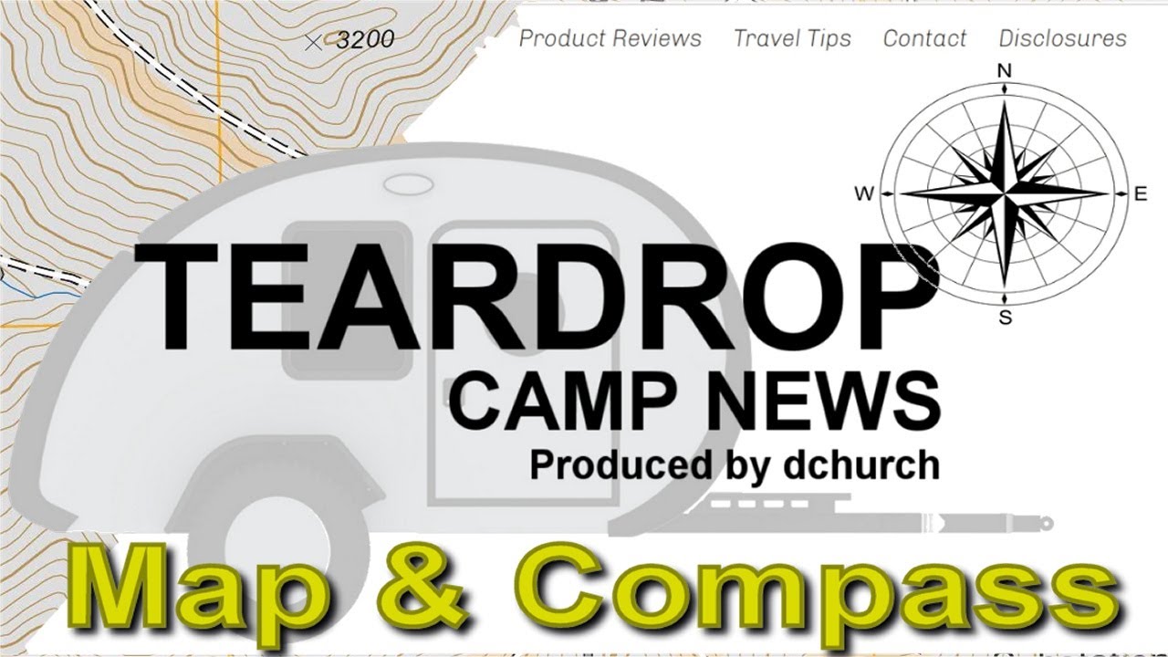 Basic Map and Compass - For remote area travel - YouTube