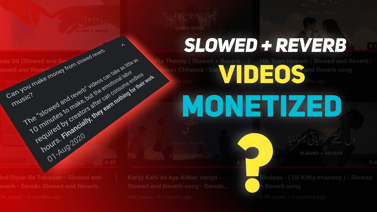 Finally There is. | Monetization of Slowed and Reverb Channel - YouTube