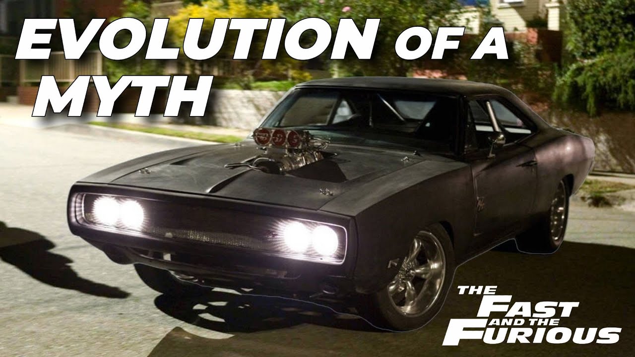 Dodge Charger Evolution From Fast & Furious Saga! - YouTube