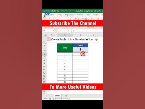 Save HOURS! Create Dynamic Excel Tables Like a Boss 😮 Excel For Fresher #shorts - YouTube