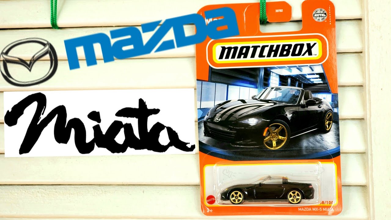 Matchbox Mazda Miata MX5 - YouTube