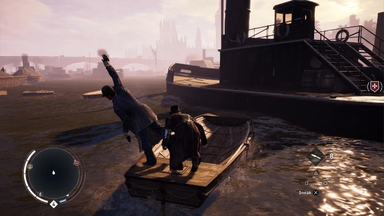 Pushing people over from a boat, is funny - YouTube