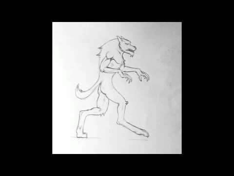 Werewolf Walk Cycle - YouTube