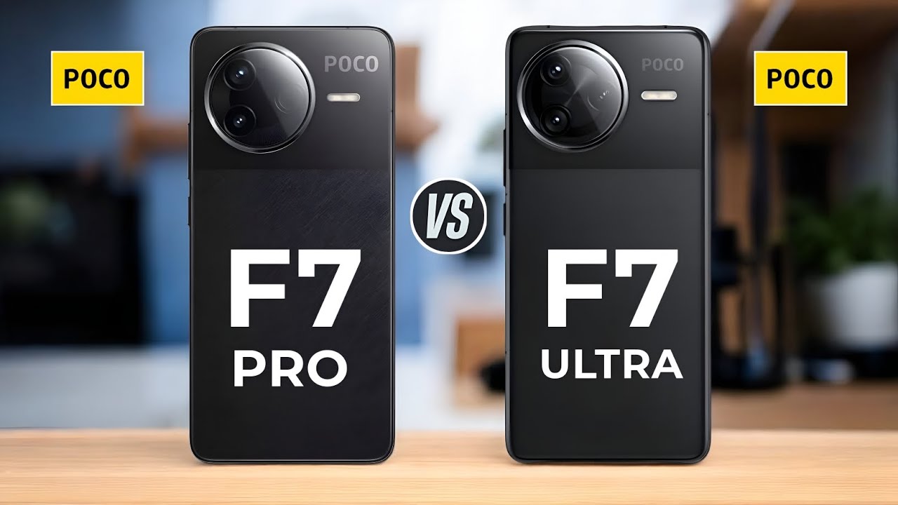Poco F7 Pro 5G Vs Poco F7 Ultra 5G - YouTube