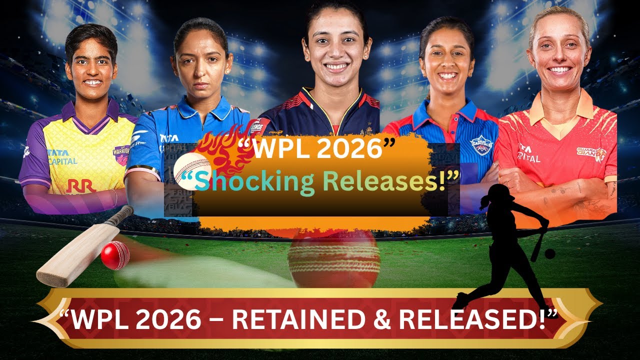 WPL 2026 Retention List: Full Squad Breakdown for All Teams - YouTube