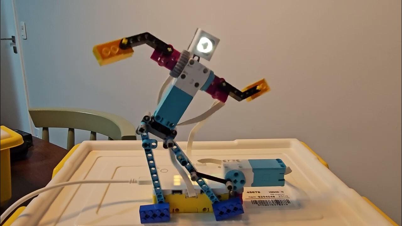 SPIKE PRIME- LEGO- ROBÔ DANÇARINO - YouTube