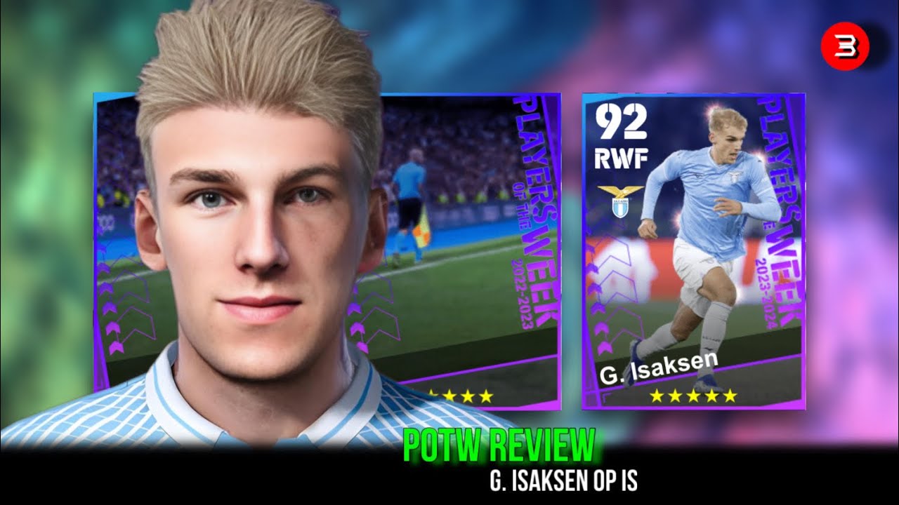 eFootball™ 2024|เร็วดีจริง เด็กคนนี้|รีวิวนักเตะ|G. Isaksen| Pack POTW ...