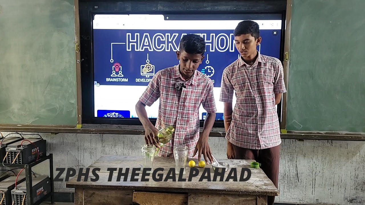 HACKATHON - DO IT YOUR SELF BY CHARAN TEJA -DENSITY OF WATER - YouTube