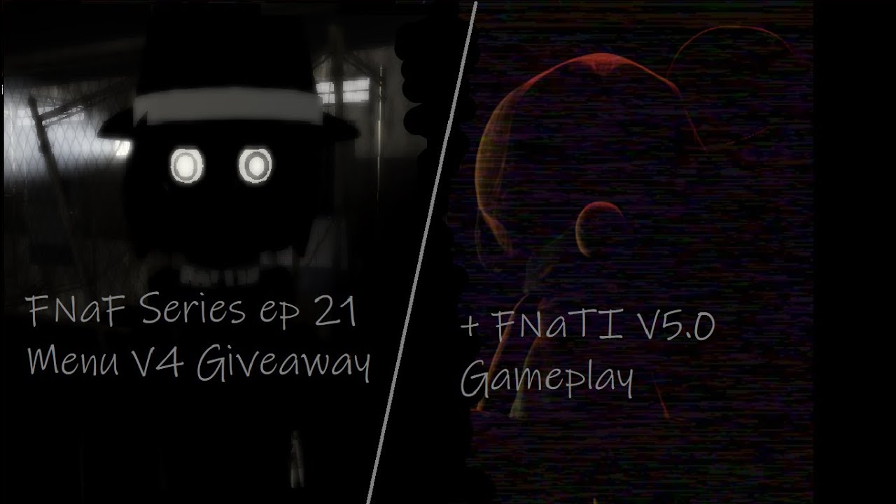 FNaF in roblox Series ep 21 + FNaTI V5.0 Gameplay / Menu V4 KIT ...