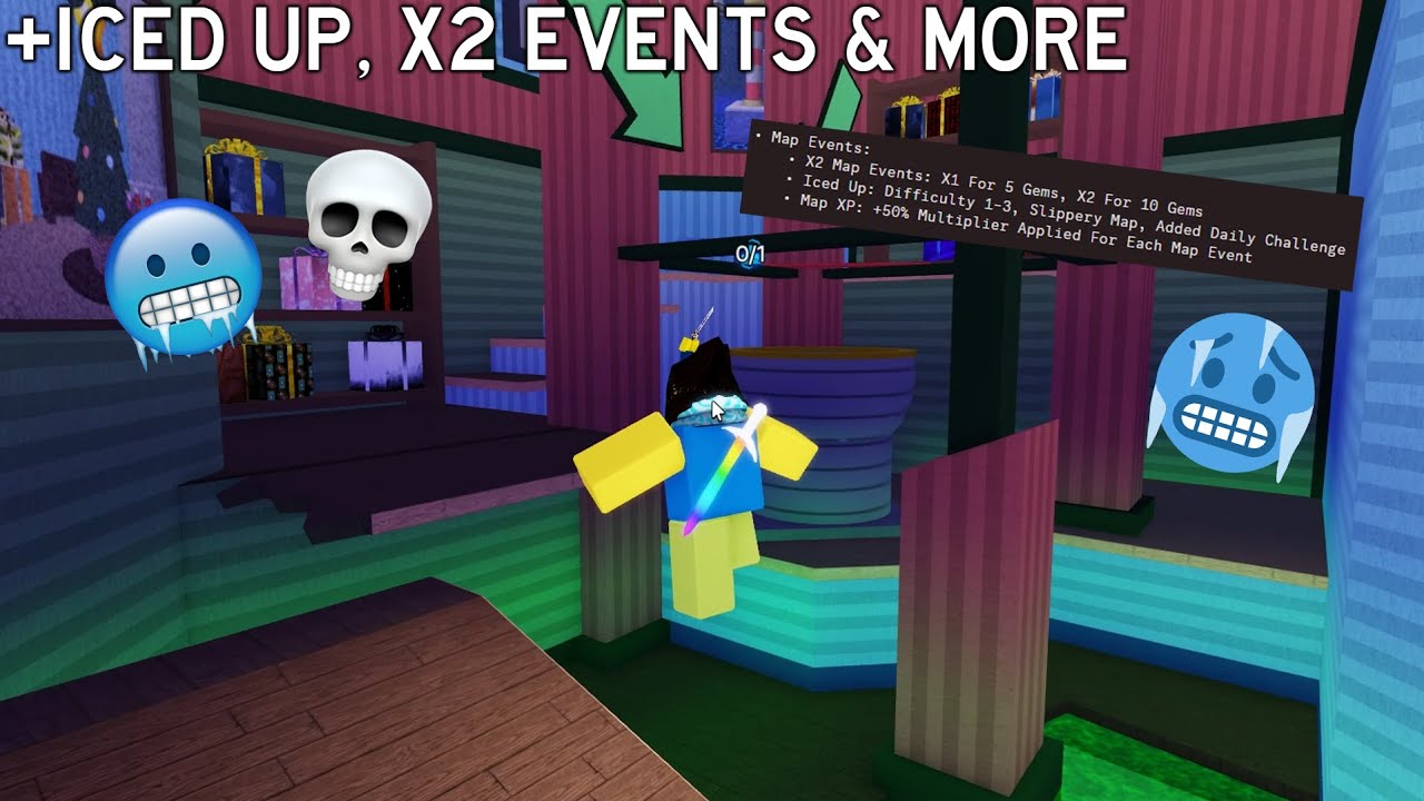 Roblox - Flood Escape 2 UPDATE with ICED UP & X2 EVENTS?! [v63] - YouTube