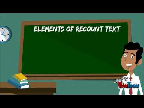 teaching recount text - YouTube