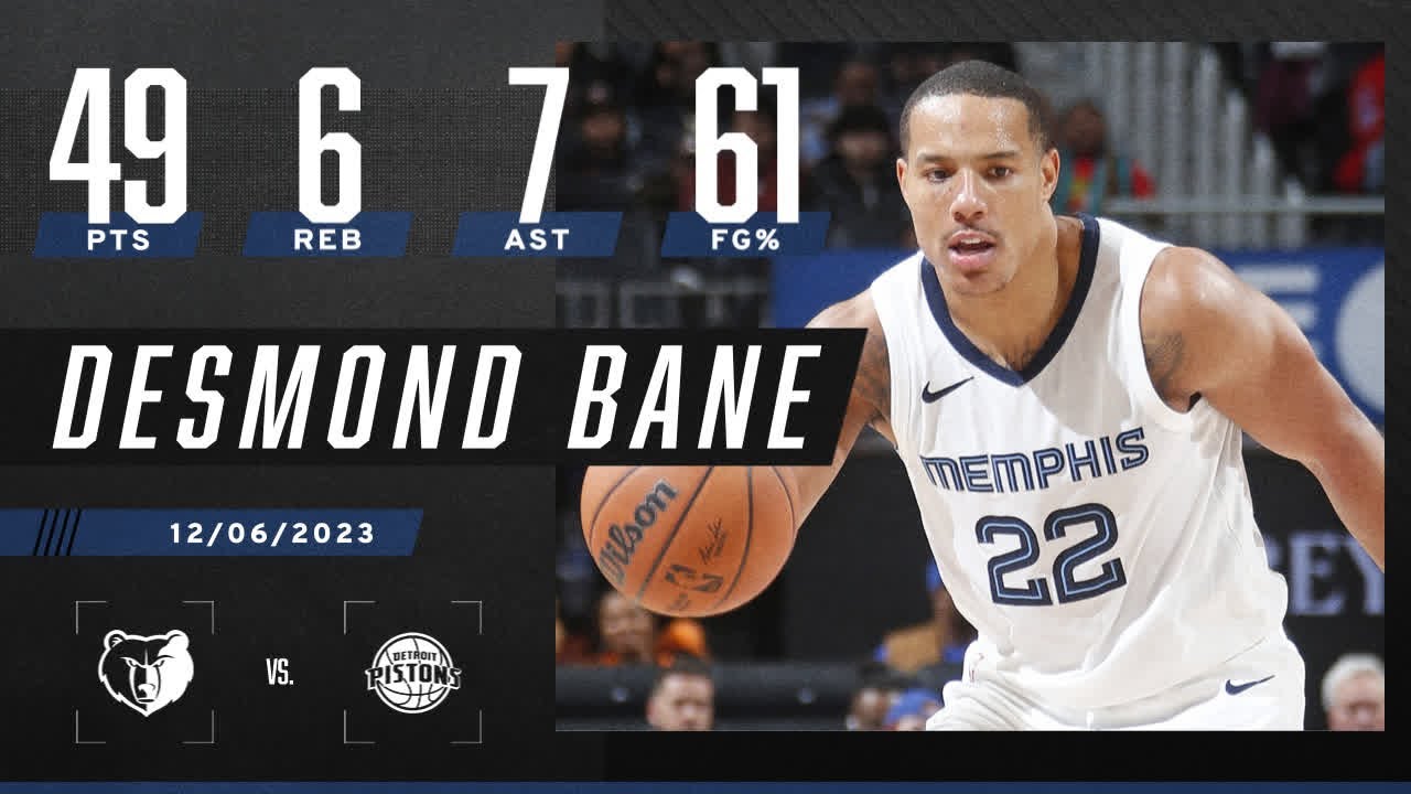 DESMOND BANE WITH A CAREER-HIGH 49 POINTS 🔥 | NBA on ESPN - YouTube