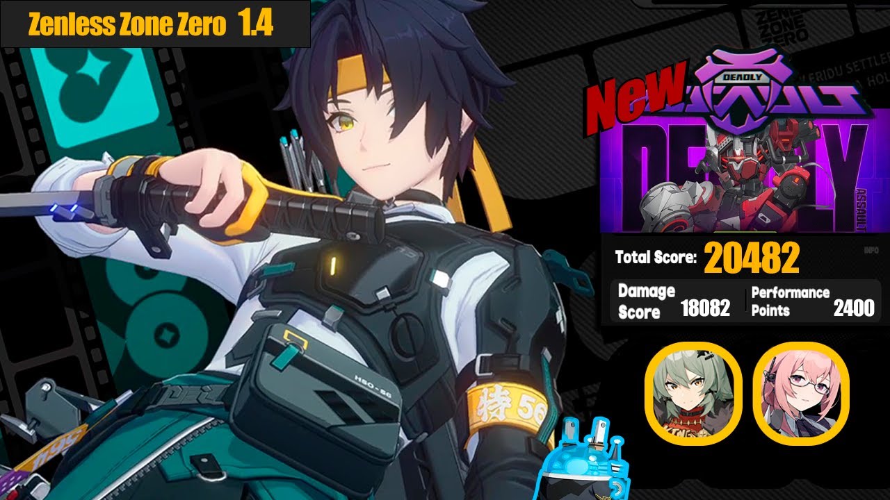 New Deadly Assault: Typhon Destroyer - M0 Harumasa DPS W/ Yanagi Sub ...