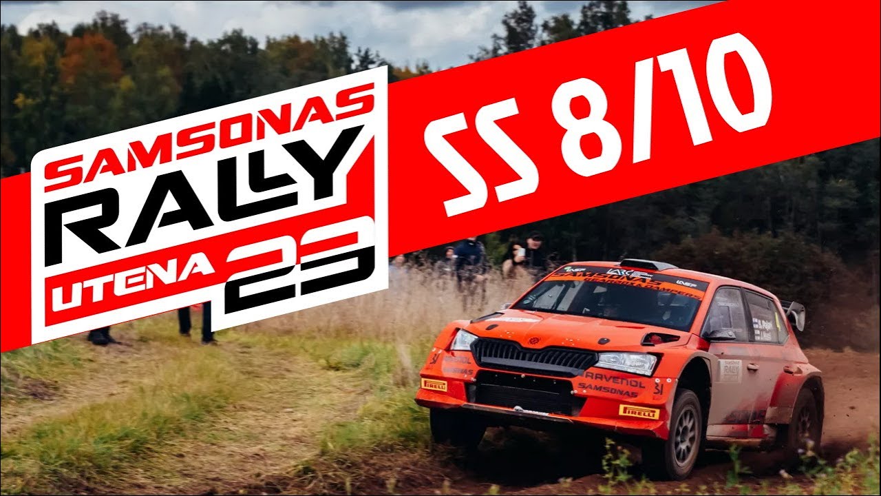 SS 8/10 | Samsonas Rally Utena 2023 - YouTube