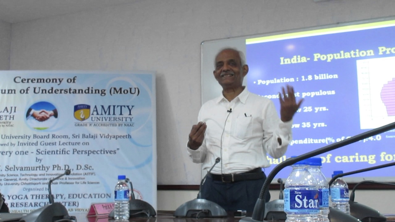 “Yoga for Everyone - Scientific Perspectives” by Dr. W. Selvamurthy ...