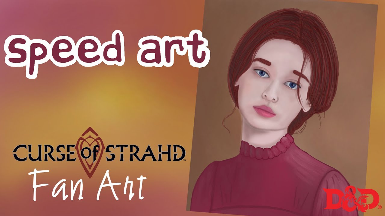 Curse of Strahd - Vasilka Character Portrait || D&D Fan Art (Speed Art ...