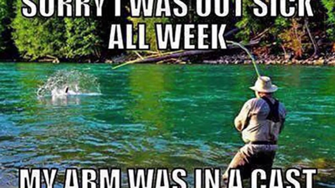 Greatest fishing memes ever - YouTube