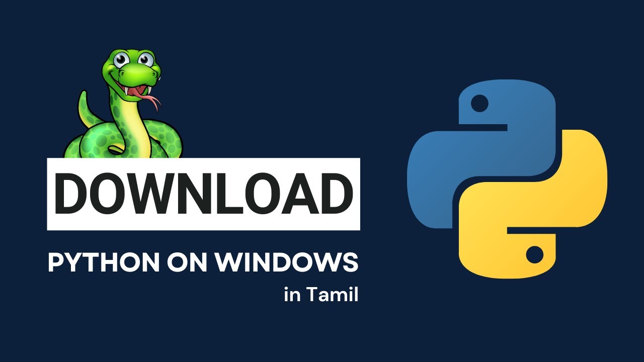 How to Download Python on Windows | Unique Debugging Ideas | in Tamil - YouTube