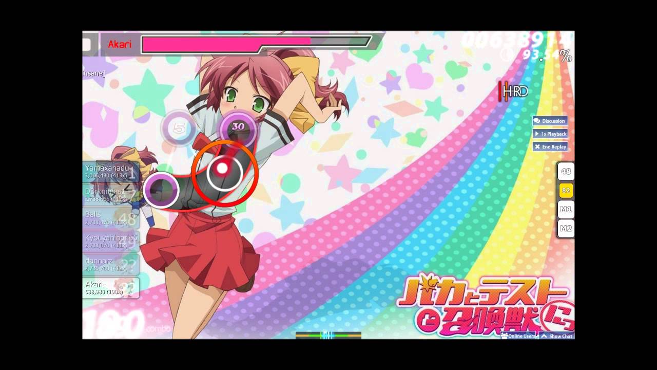 osu! - Aso Natsuko - Eureka Baby (TV Size) [Insane] HDHR - YouTube