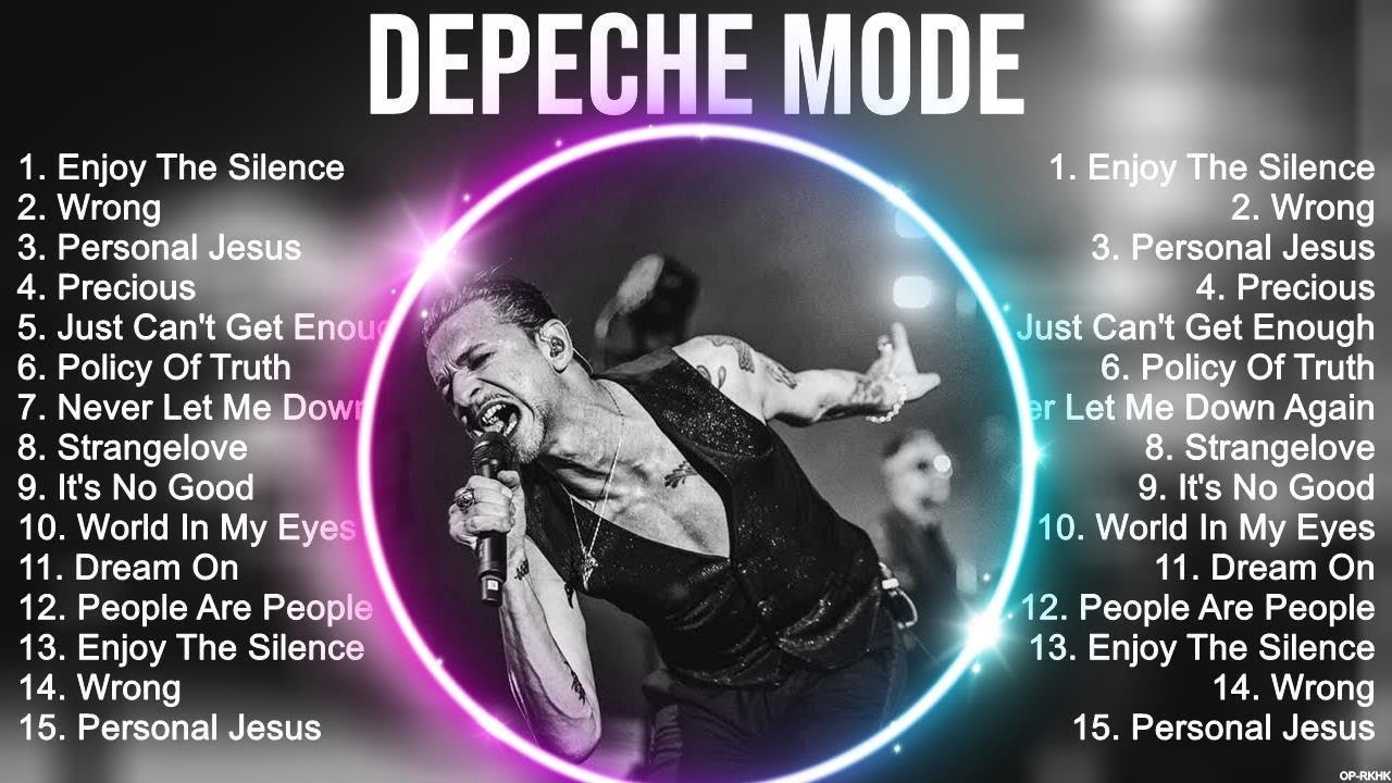 Depeche Mode Greatest Hits Full Album ~ Top Songs of the Depeche Mode ...