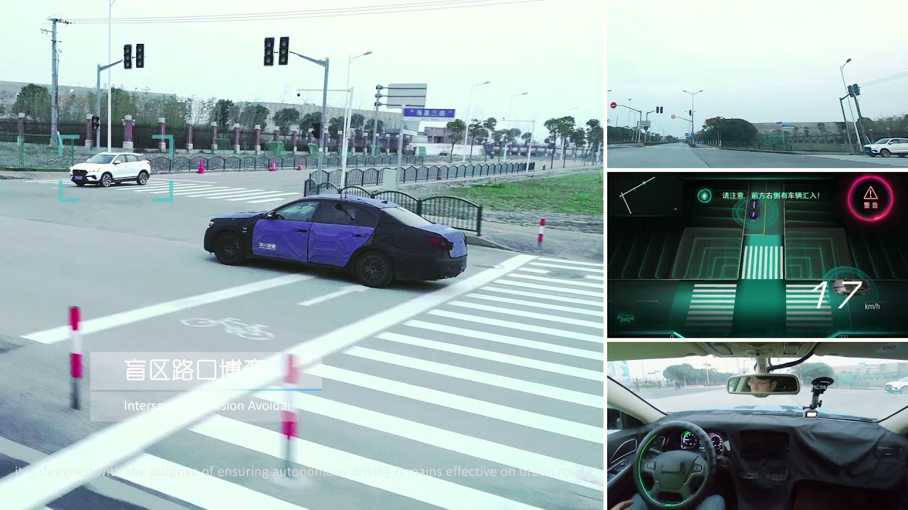 Human Horizons V2X Collaboration Technology - YouTube