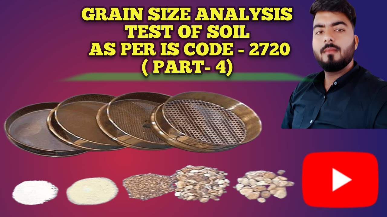 Determination of grain size Distribution in Soil. #G.S.A# ...