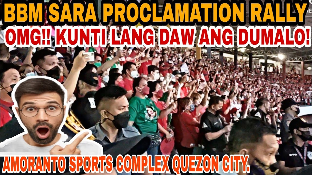OMG! LIBO-LIBONG SUPPORTERS DUMALO SA BBM SARA PROCLAMATION RALLY ...