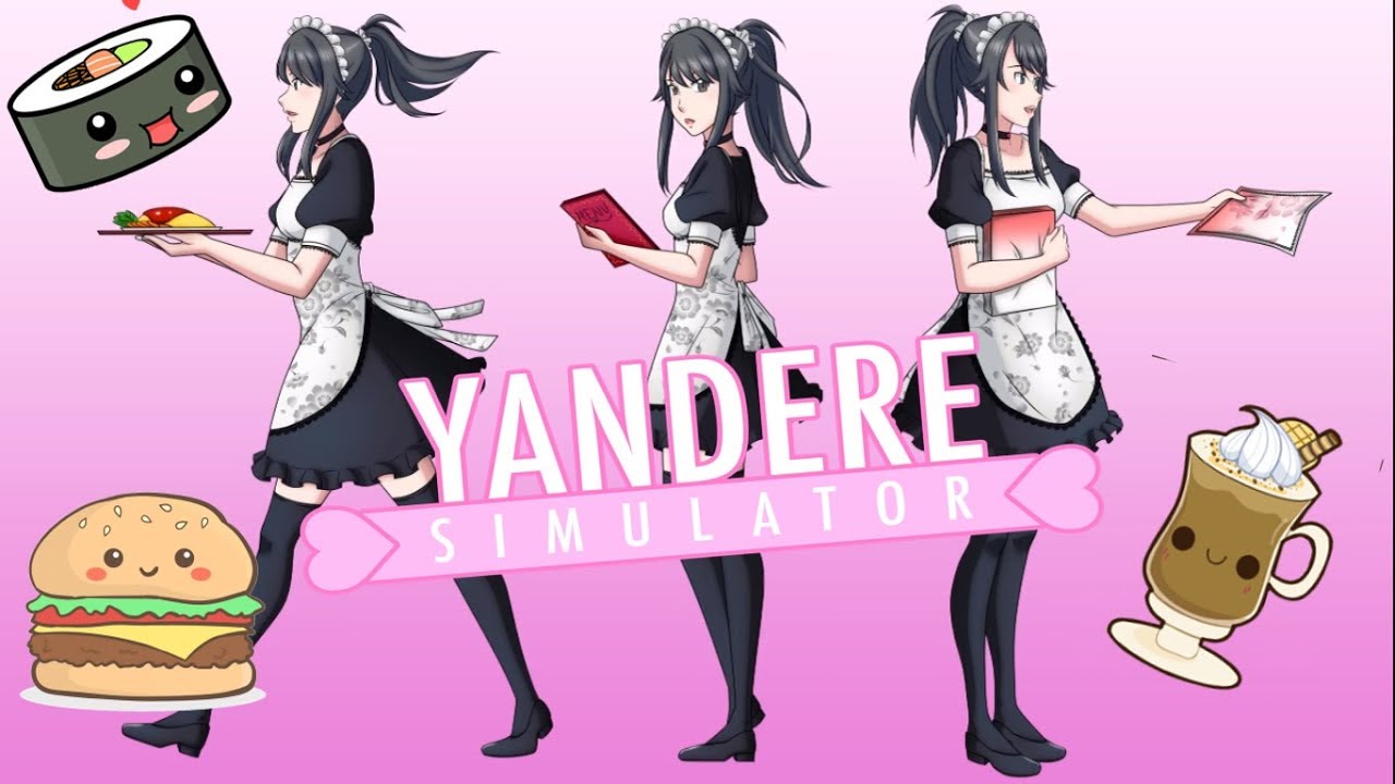 Trabajamos en un mini café :3 Yandere Simulator Nueva actualización ...