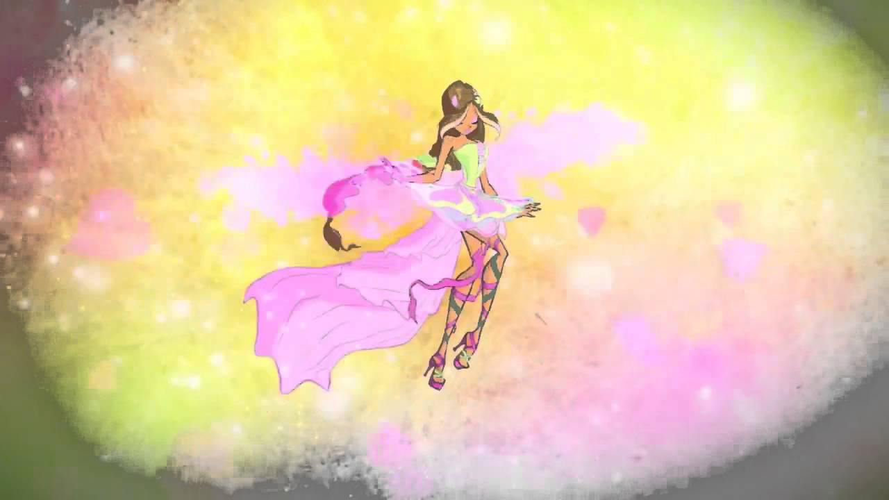 Winx Club - Flora Harmonix Full Transformation! HD! - YouTube