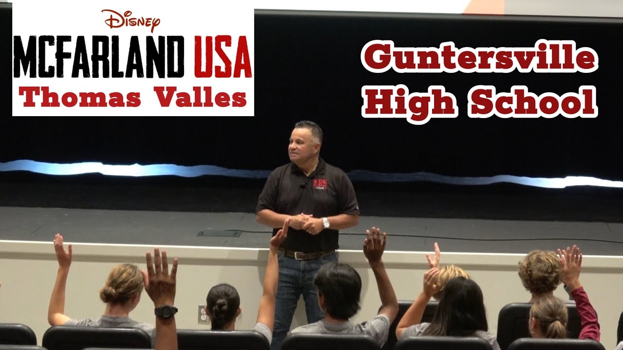 The Real Thomas Valles of McFarland USA Disney Movie Gives Speech to ...
