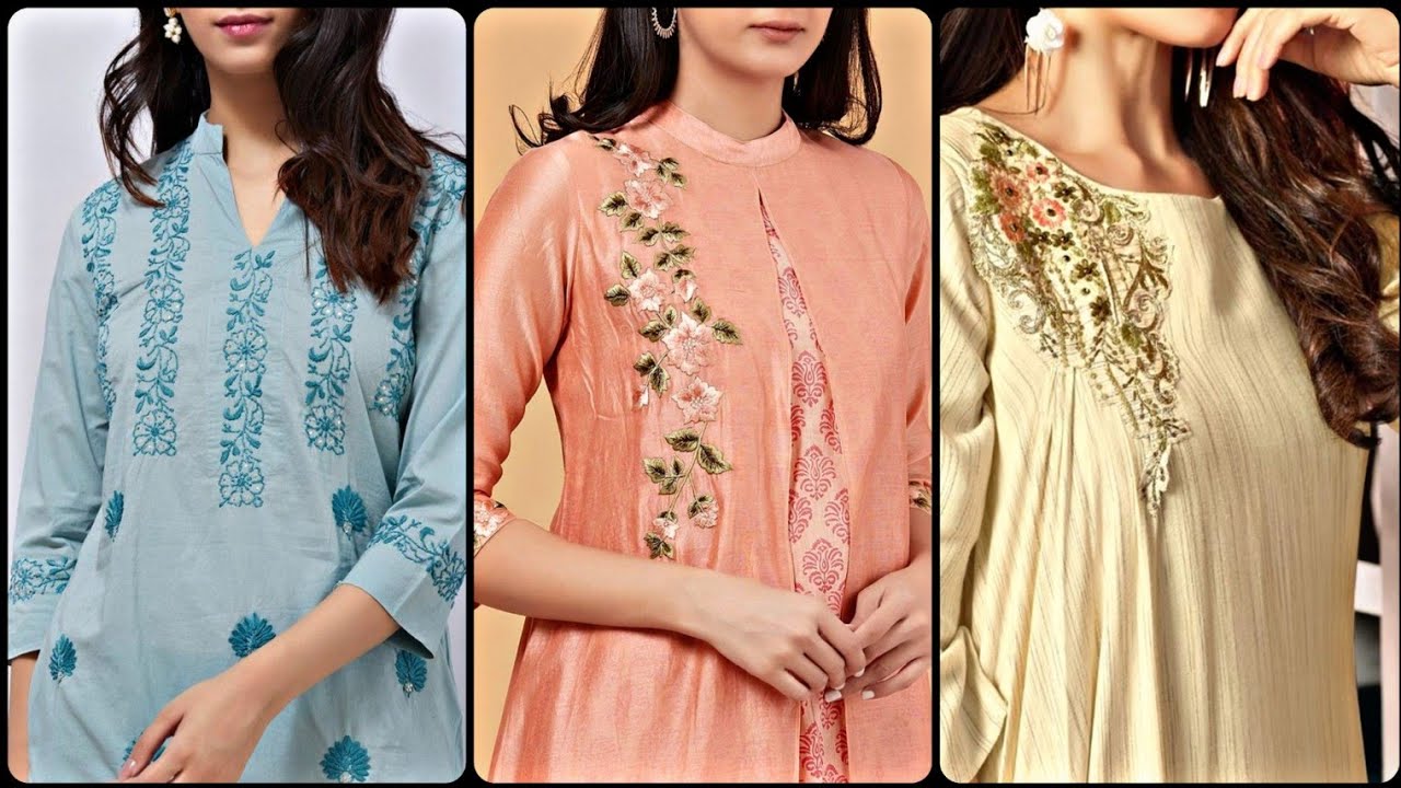 Most Demanding Neckline Designs 2020 - Latest Kurti Neck Designs For ...