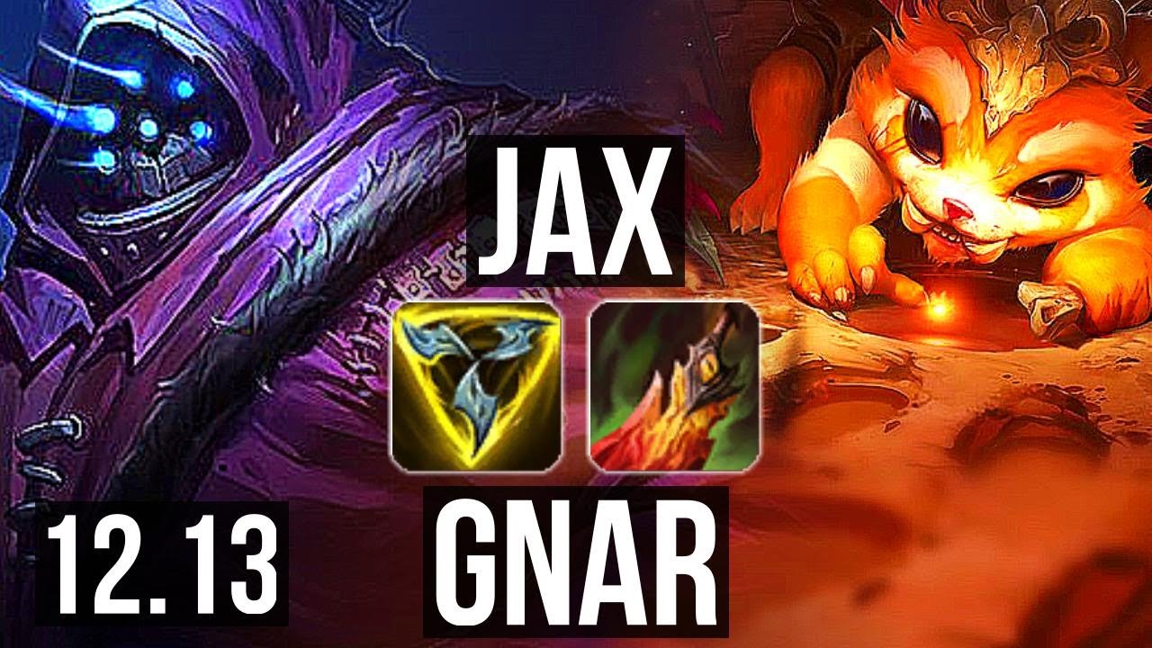 Jax Vs Gnar Top 2 8m Mastery 7 Solo Kills 1100 Games 7 2 4 Kr