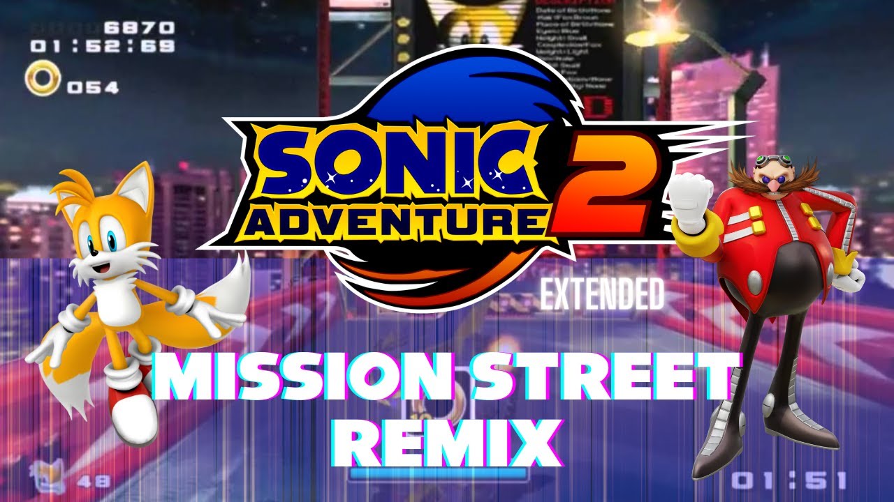 Sonic Adventure 2 - Mission Street Extended - YouTube