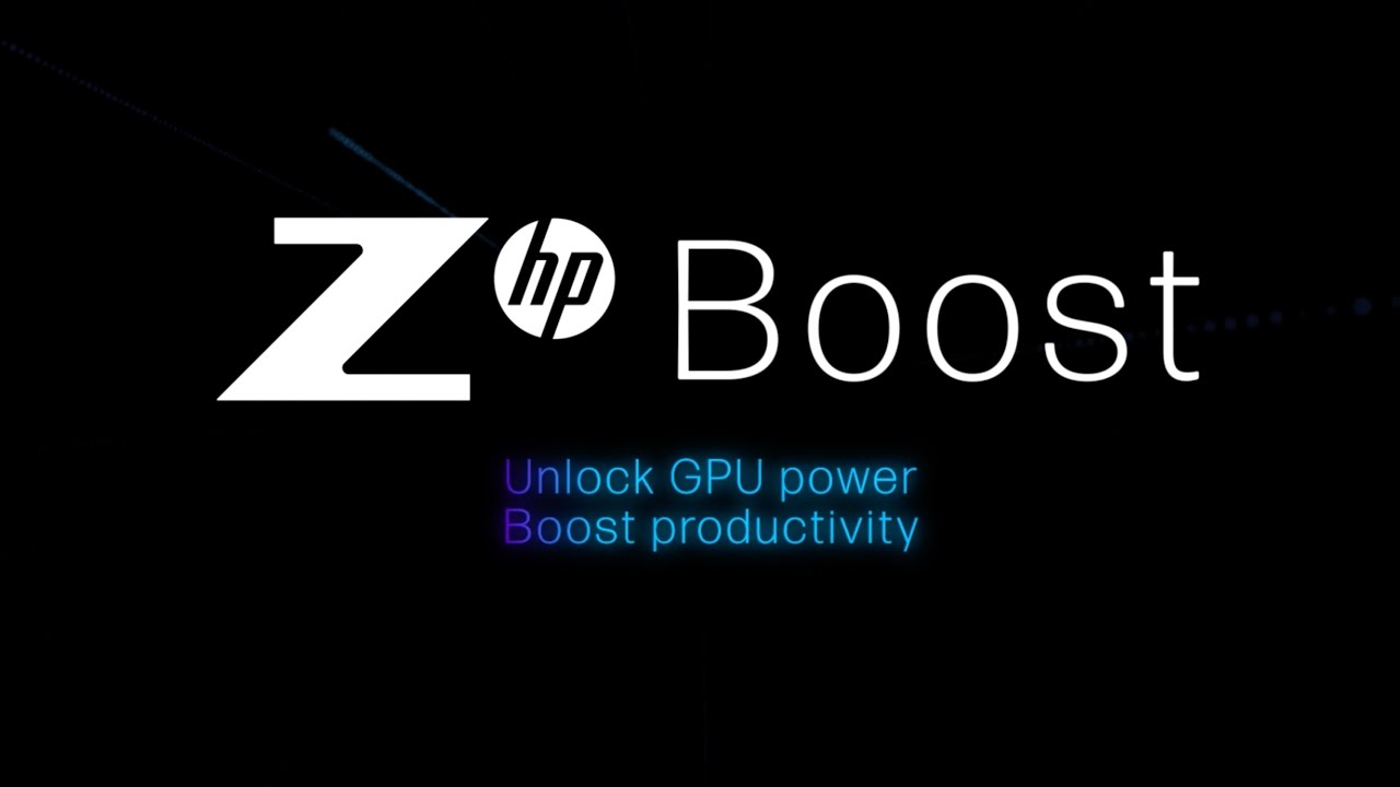 Z by HP Boost | Z by HP - YouTube