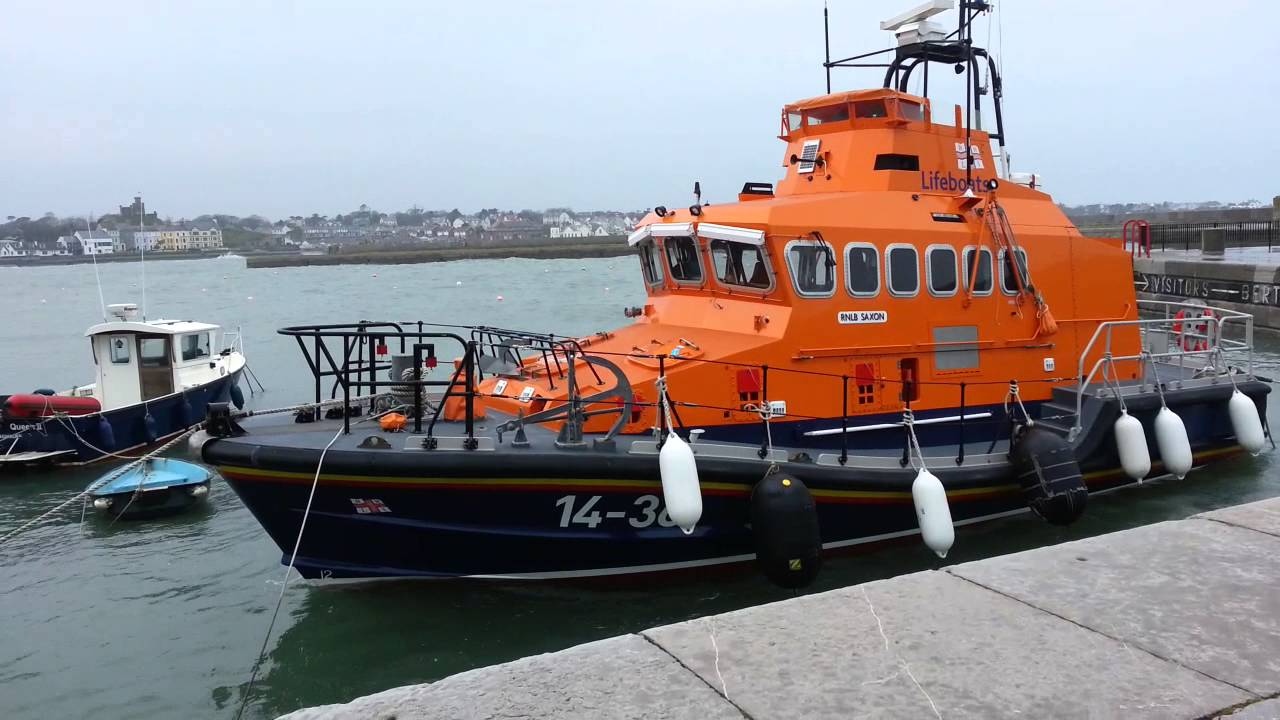 RNLI Donaghadee Lifeboat (14-36) 2/4/14 - YouTube