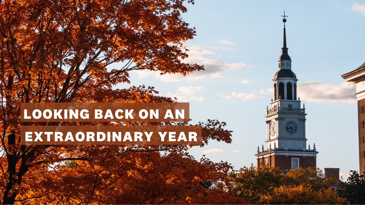 Looking Back on an Extraordinary Year - YouTube