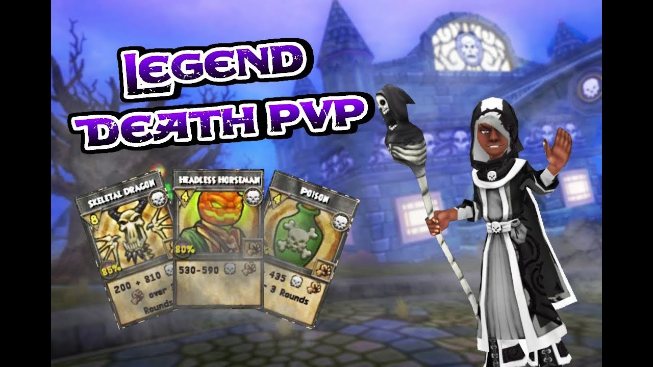 Wizard101 Legendary 60 Death PVP - Storm Efreet?! - YouTube