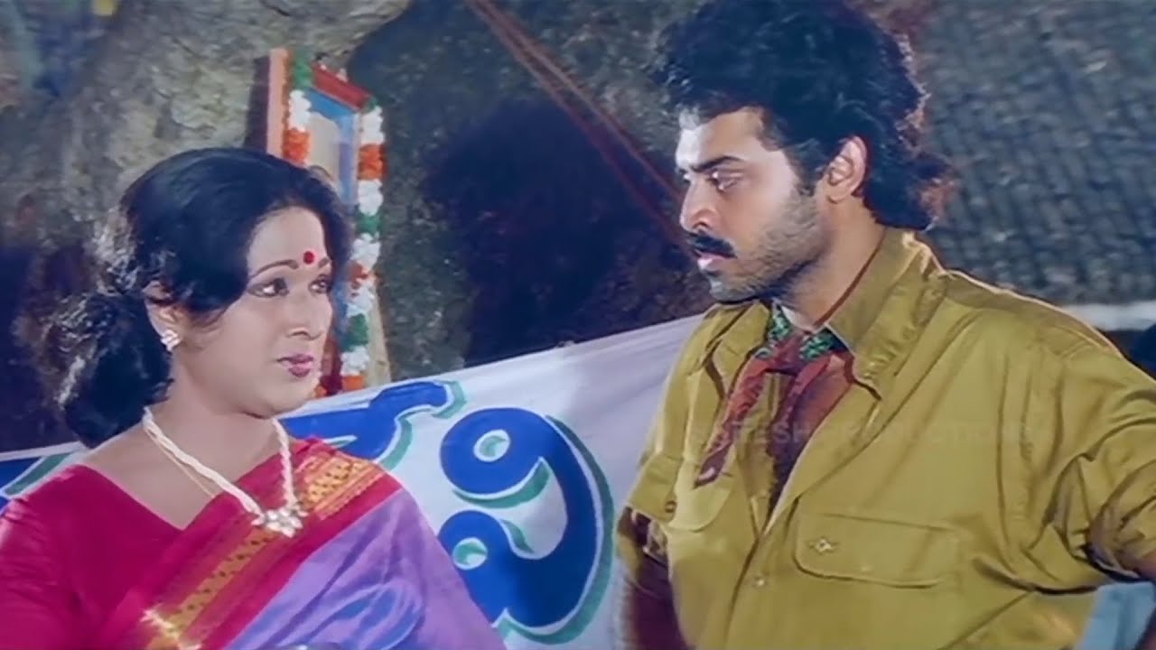 Venkatesh and Vanisri Best Scenes | Bobbili Raja Movie | SP Shorts ...