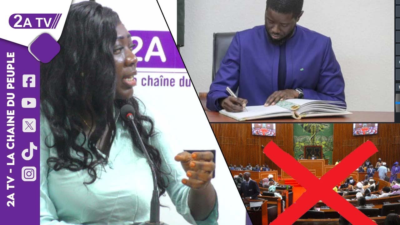 "Le 12 pour la dissolution de l'Assemblée nationale: Amy Cissé - YouTube