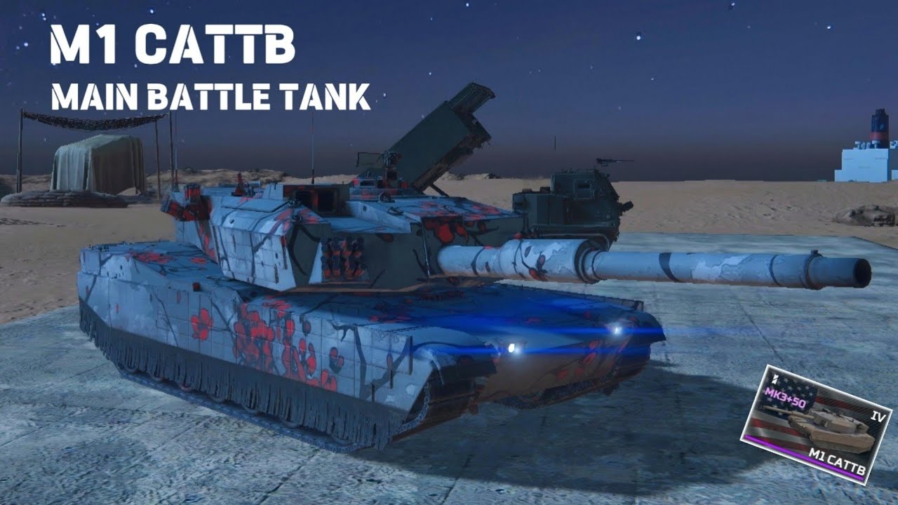 M1 CATTB Tier IV Beast Tank Gameplay - YouTube