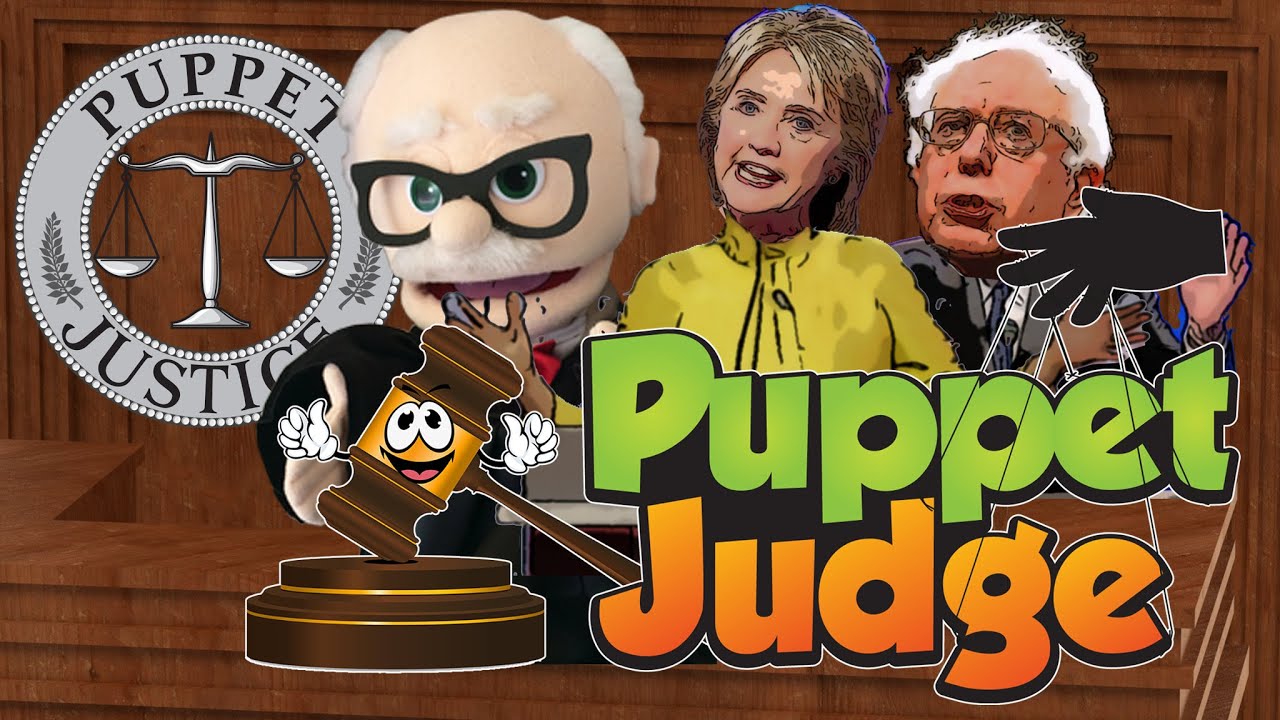 Puppet Judge - Hillary Clinton vs Bernie Sanders Democractic ...